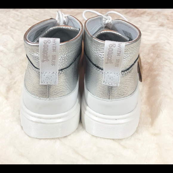 Dr. Martens | Shoes | New Dr Doc Martens Jema Chukka Boots Silver ...